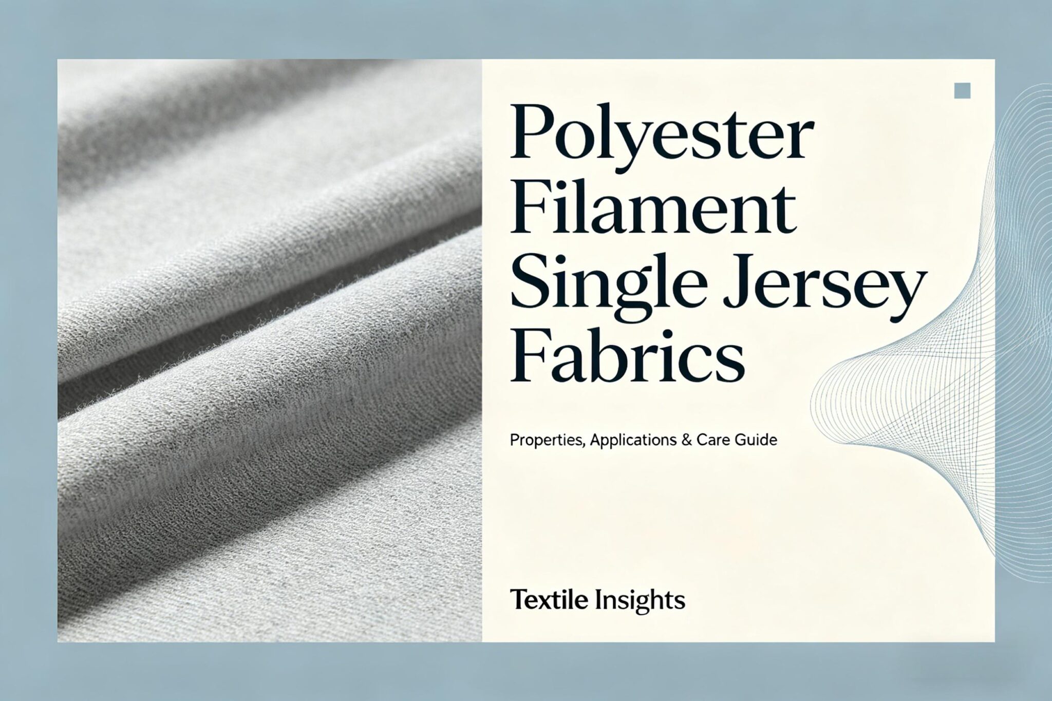 A Comprehensive Guide to Polyester Filament Single Jersey Fabrics ...